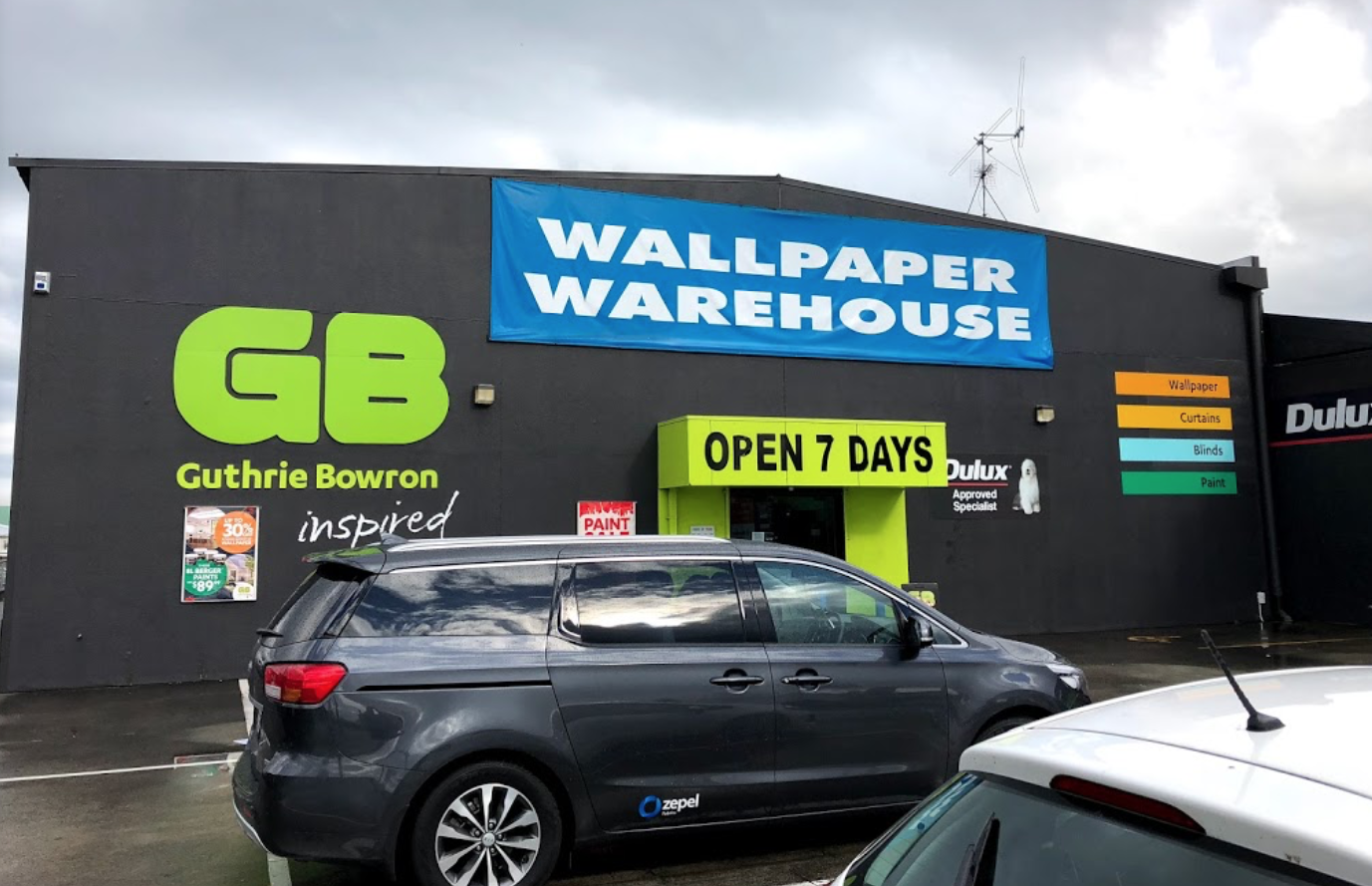 Guthrie Bowron Whitianga | Wallpaper, Paint, Curtains, Blinds ...